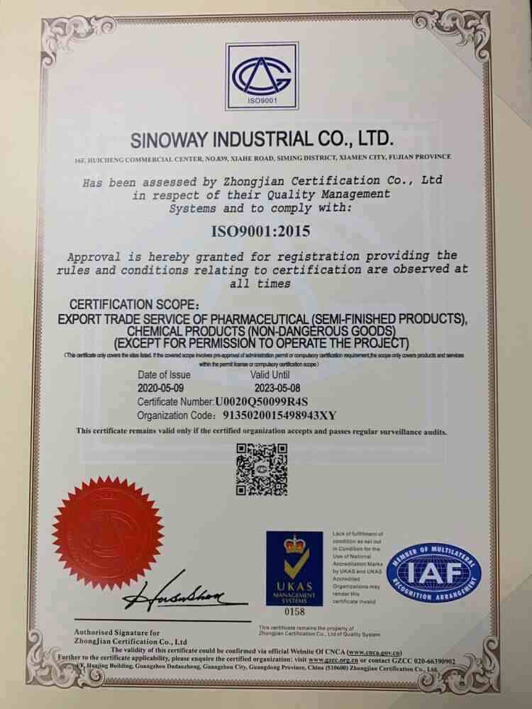 Leading Healthcare Supplier | Pharmaceutical Manufacturing -Sinoway